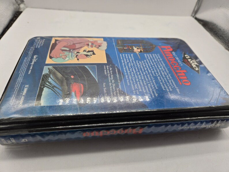 PINOCCHIO Walt Disney Black Diamond VHS 1985 Black Clamshell 239 V - Etsy