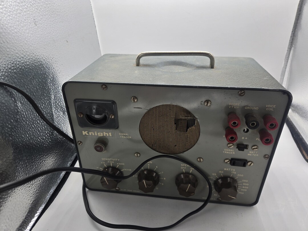 Knight Signal Tracer Vintage Machine Made in USA for Parts See Notes - Etsy