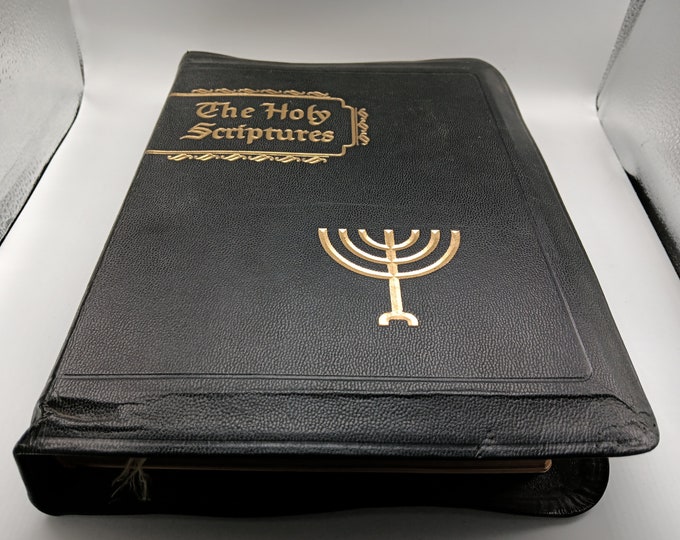 The Holy Scriptures A Jewish Family Bible Menorah Press 1960-57 - Etsy