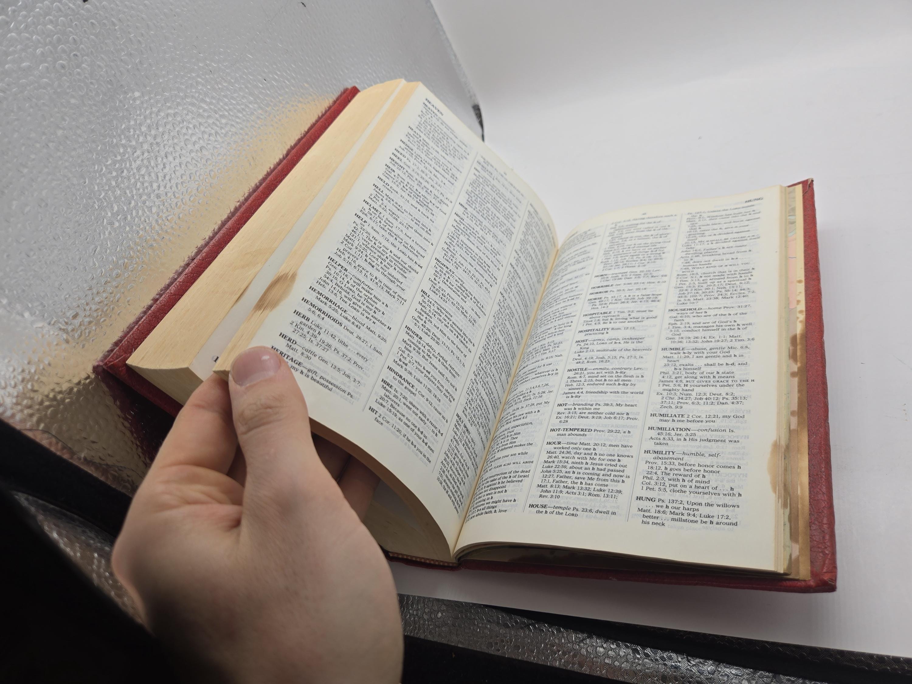New American Standard Bible Reference Edition HC Book 1977 Mccabe - Etsy