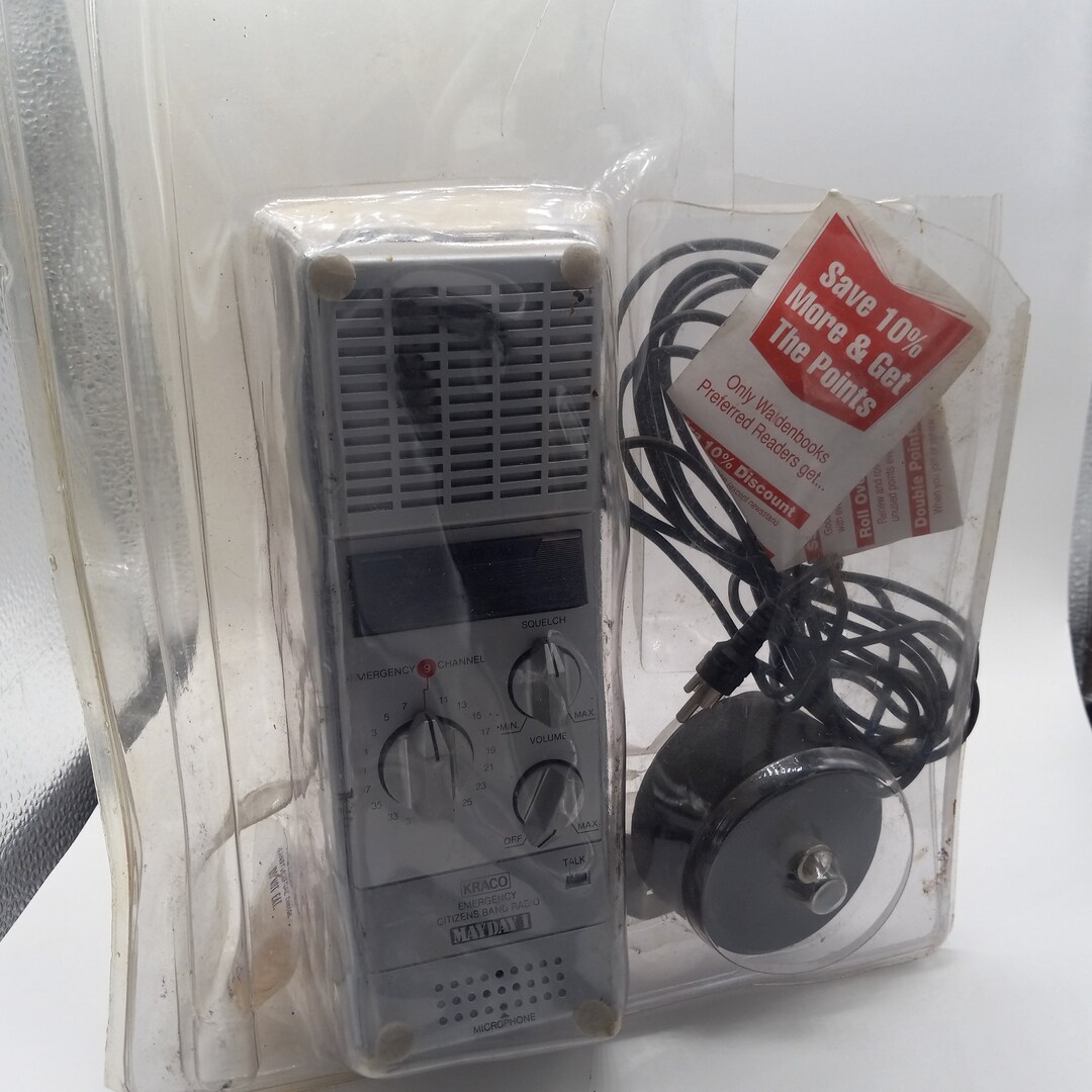 Kraco Emergency CB Radio CCB-4006 Mayday 1 Vintage Not Tested - Etsy