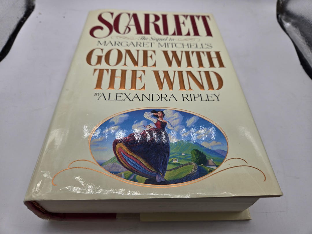 Scarlett Alexandra Ripley HC/DJ First Edition Vintage Book 1991 - Etsy