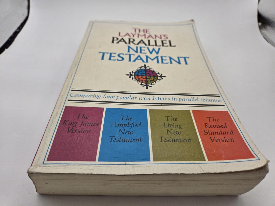 The Layman's Parallel New Testament 1970-71 Zondervan - Etsy
