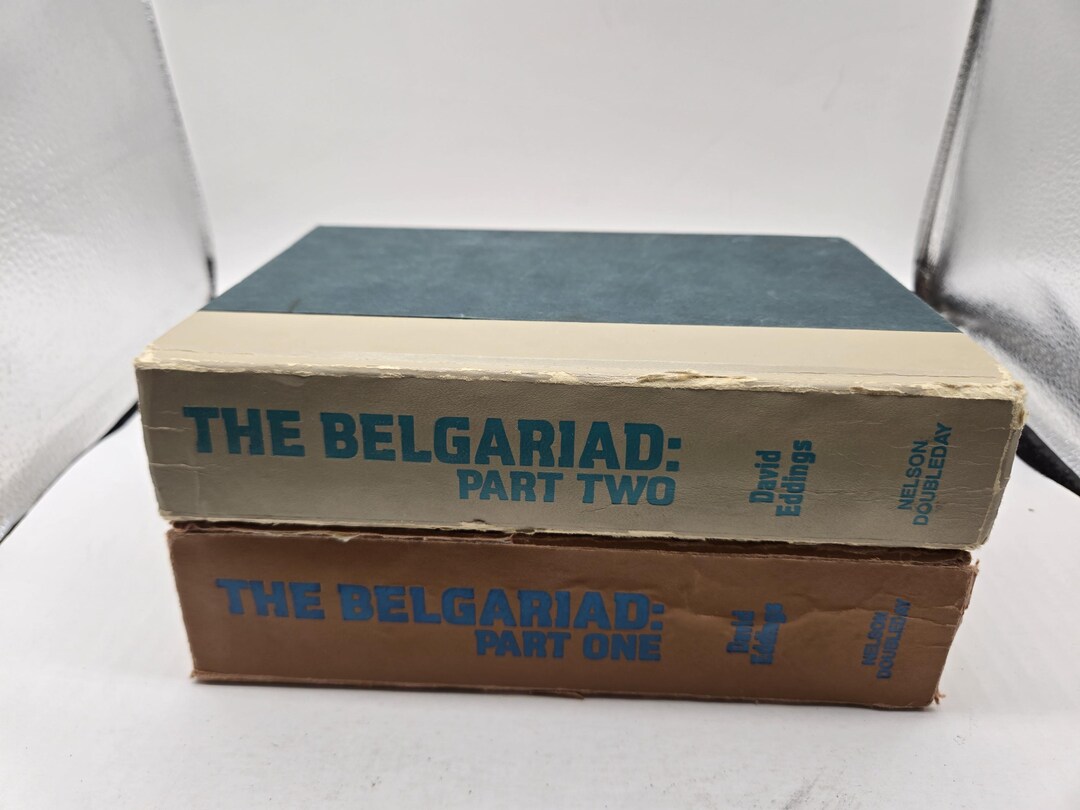 The Belgariad by David Eddings Part One 1 and Two 2 Hardcover Book Set ...