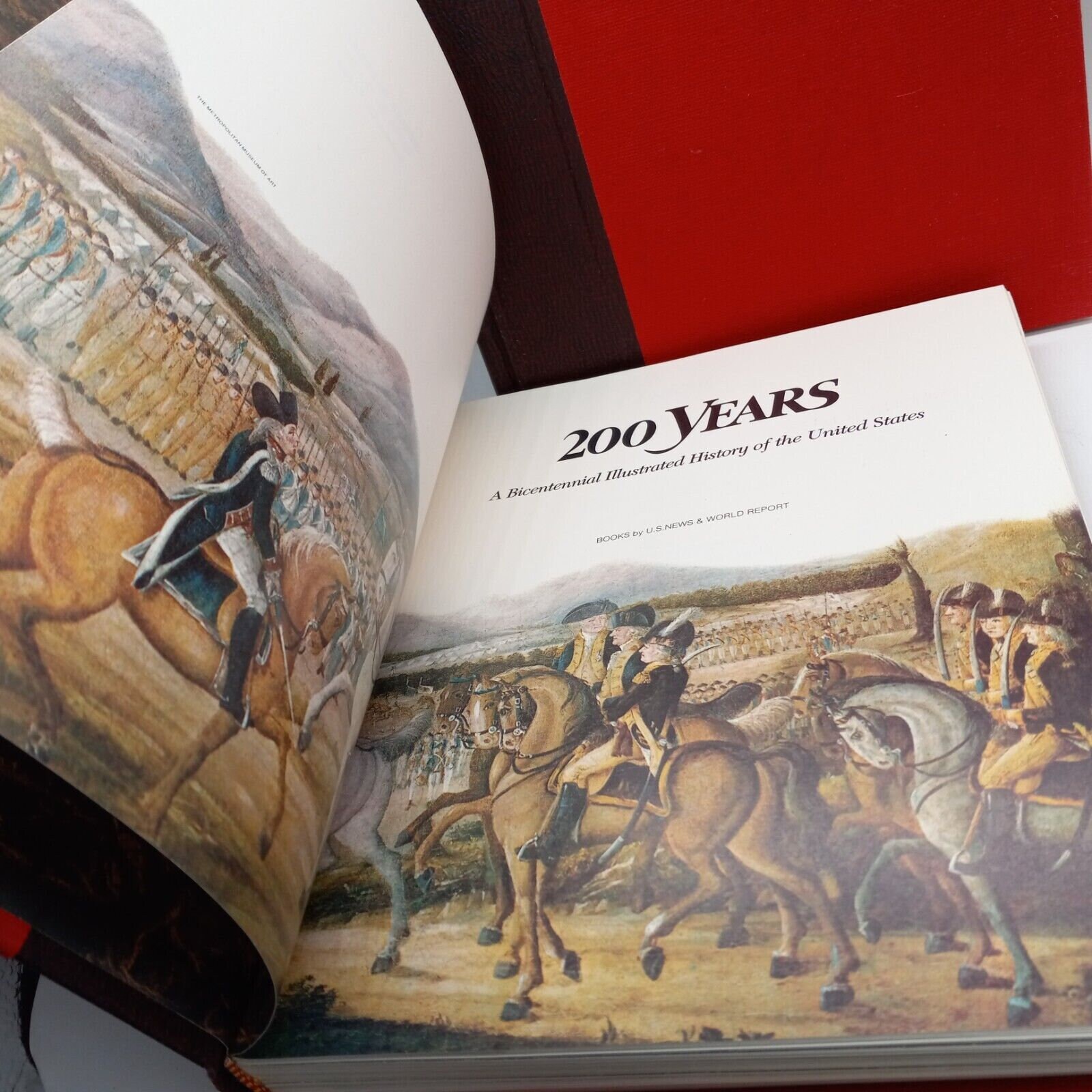 200 Years Bicentennial Illustrated History of the Us - Etsy