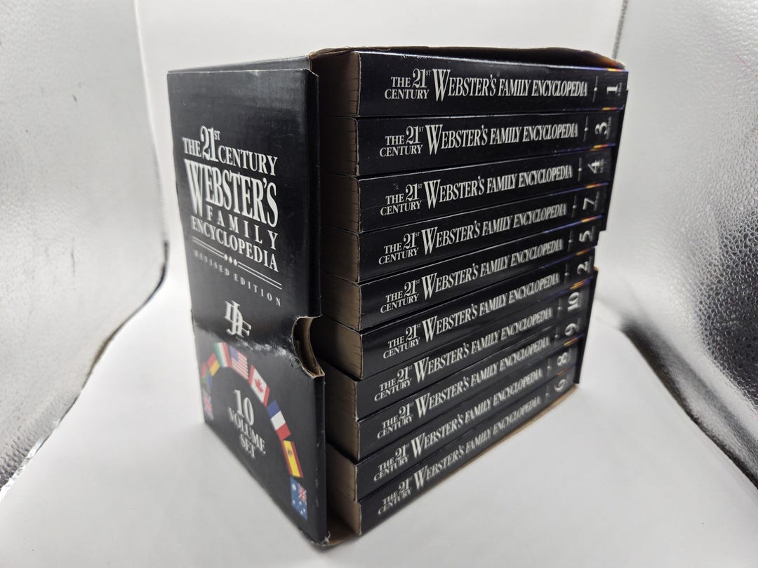 The 21st Century Websters Family Encyclopedia Revised Edition 10 Volume ...