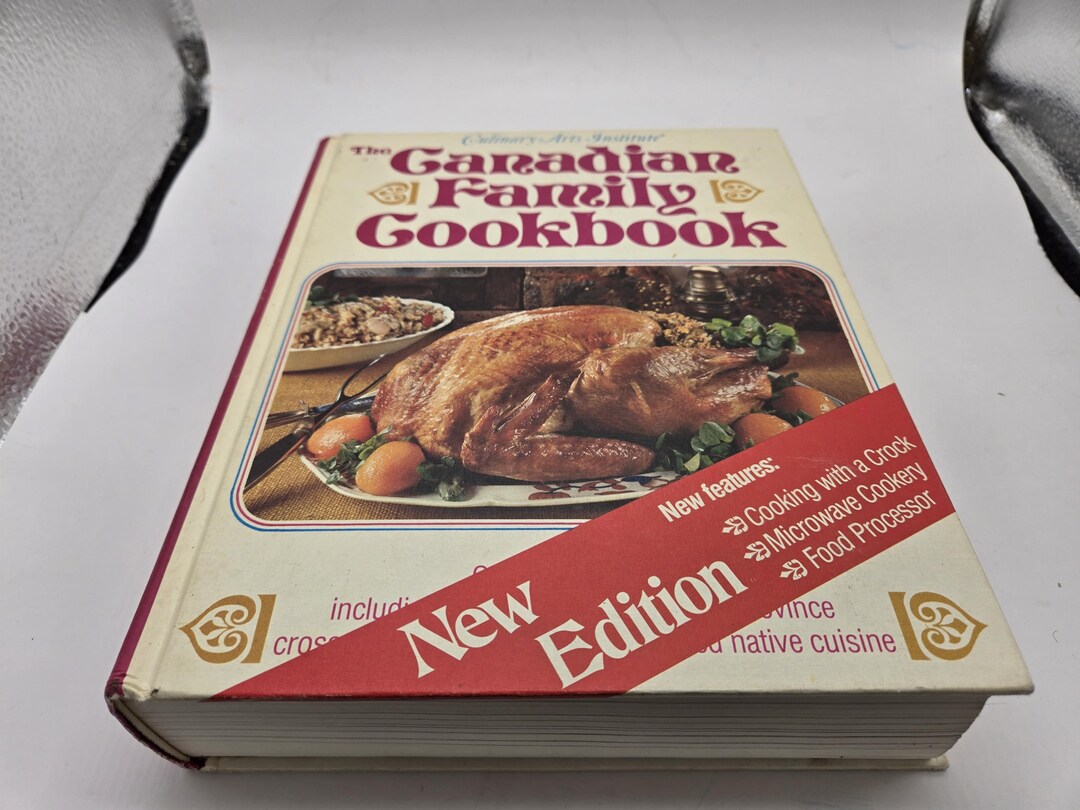 The Canadian Family Cookbook HC VTG Book 1981 - Etsy