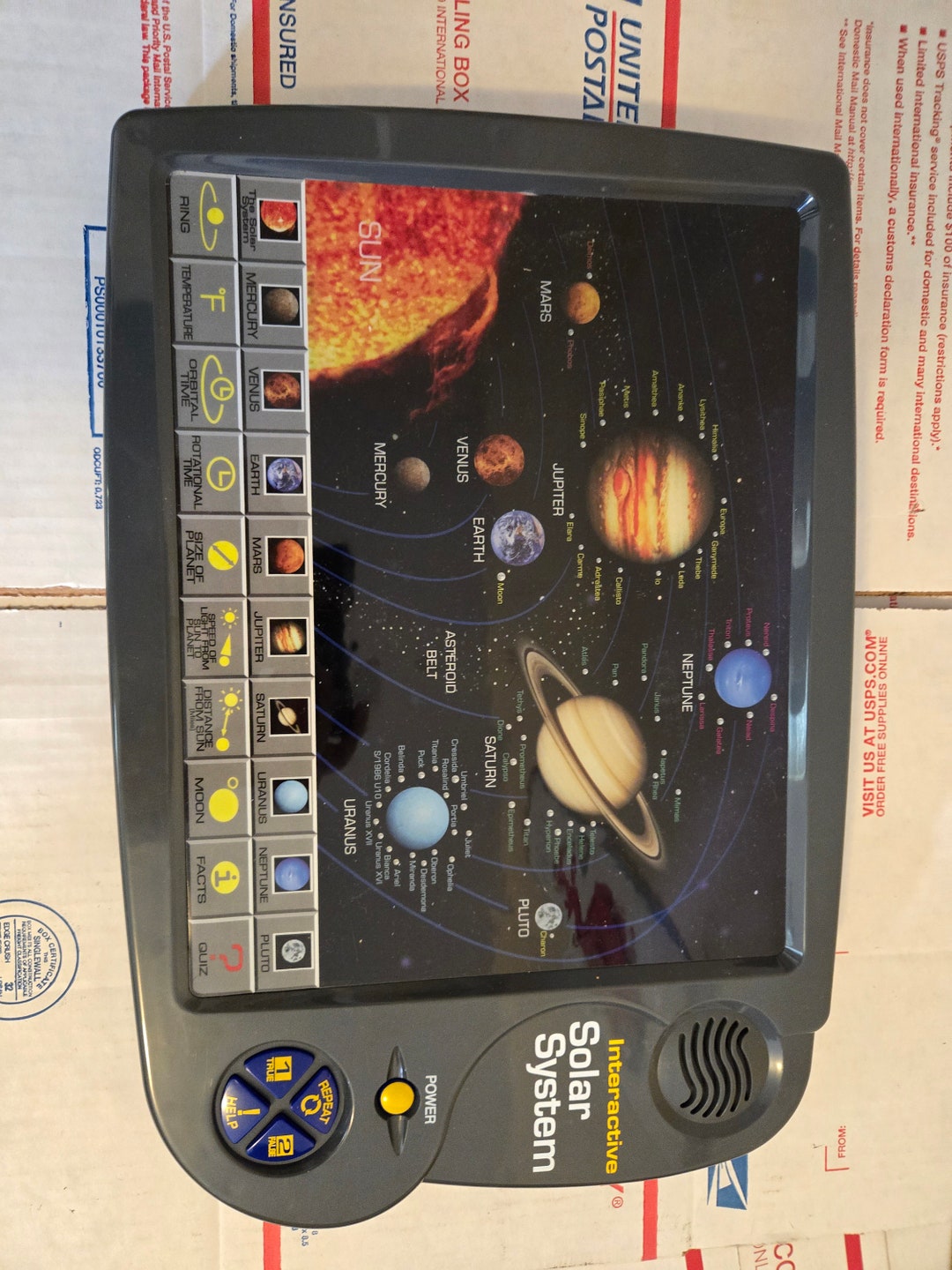 Vintage Interactive Solar System Scientific Toys With Sounds & Lights ...