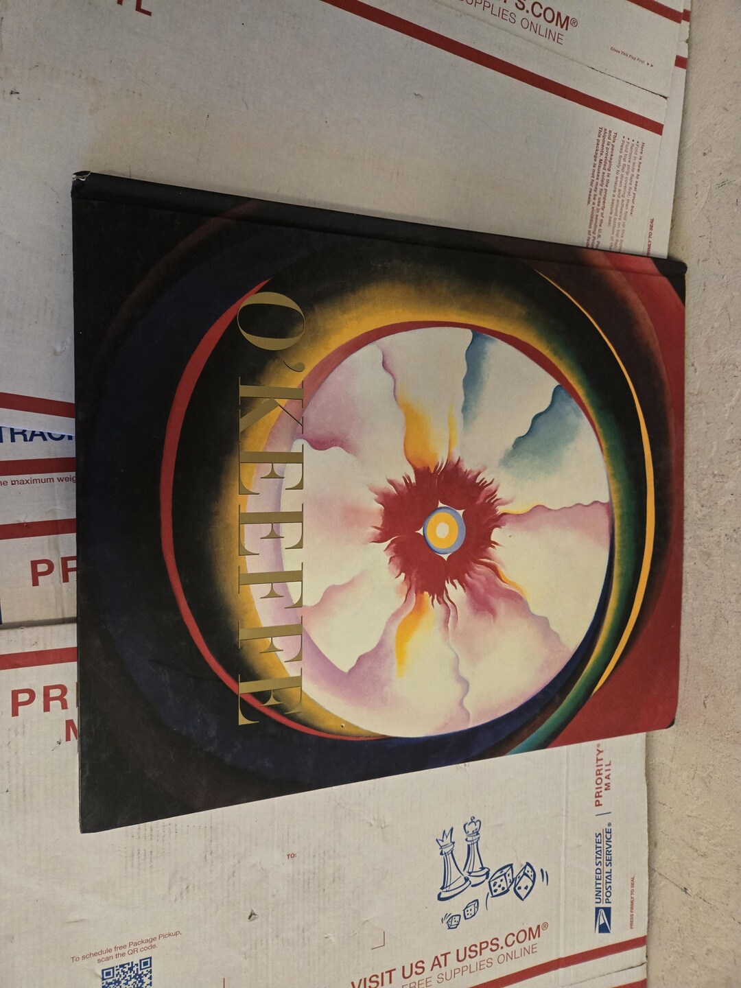 O'keefe Art Book 100 Flowers in the West New York Years Coffee Table ...