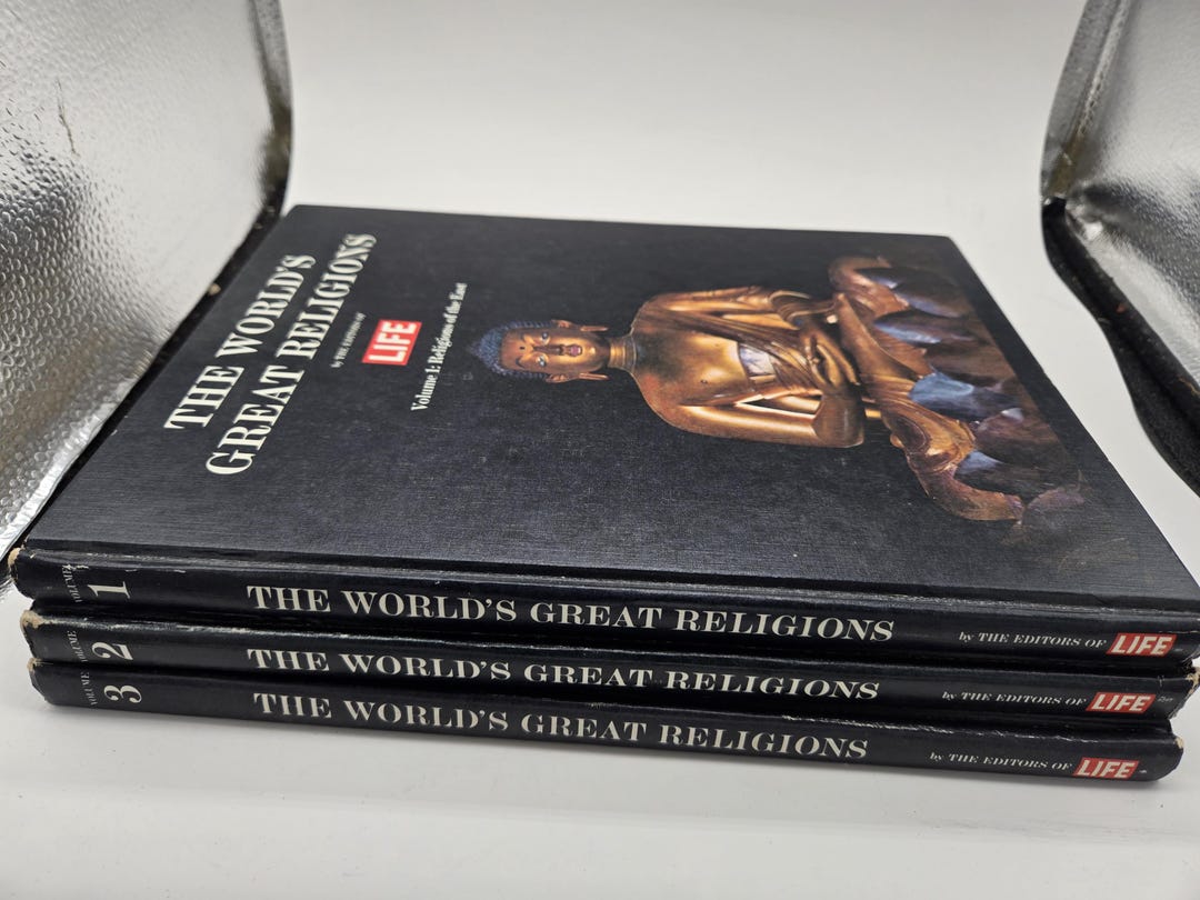 The Worlds Great Religions Series Life Books 1-3 Hardcover Book 1963 - Etsy