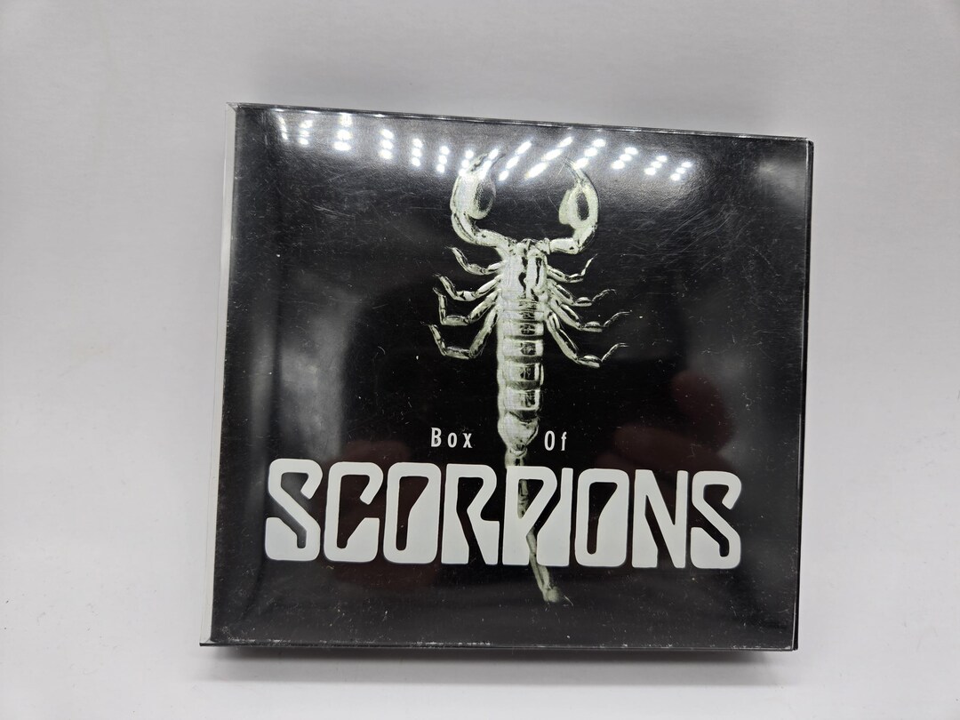 Scorpions Box of Scorpions-3 CD-BOX SET Original Recording - Etsy