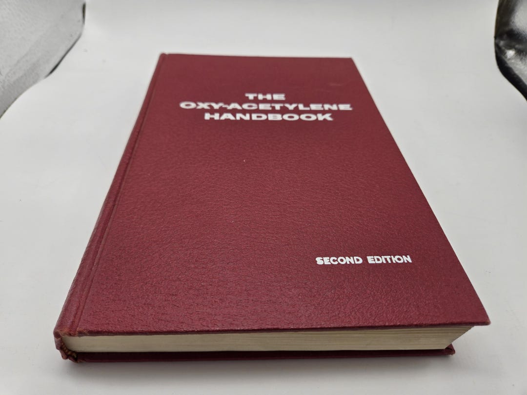 The Oxy-acetylene Handbook Second Edition 1975 - Etsy