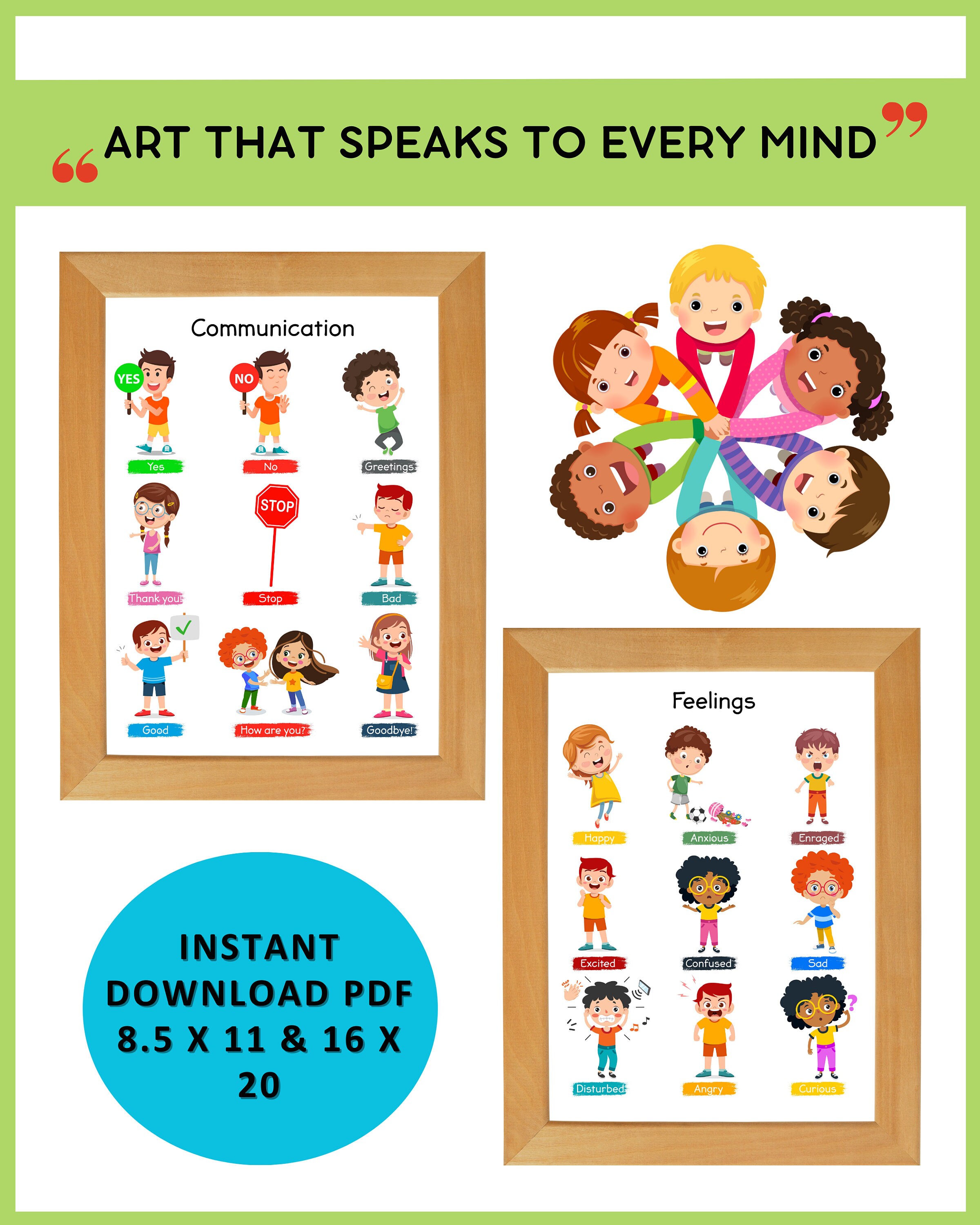 8 Neurodivergent Educational Wall Art| Neurodiverse Homeschool ...