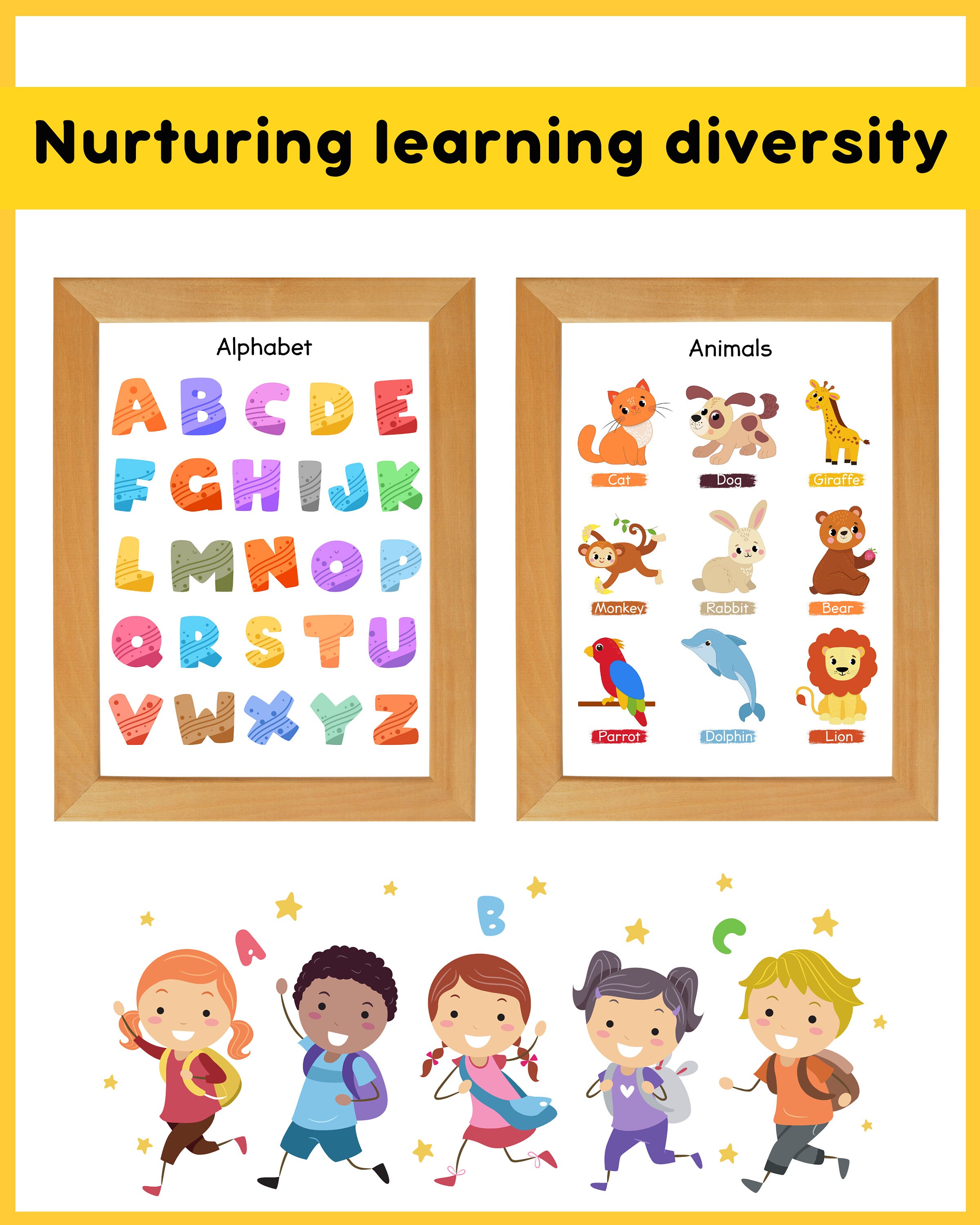 8 Neurodivergent Educational Wall Art| Neurodiverse Homeschool ...