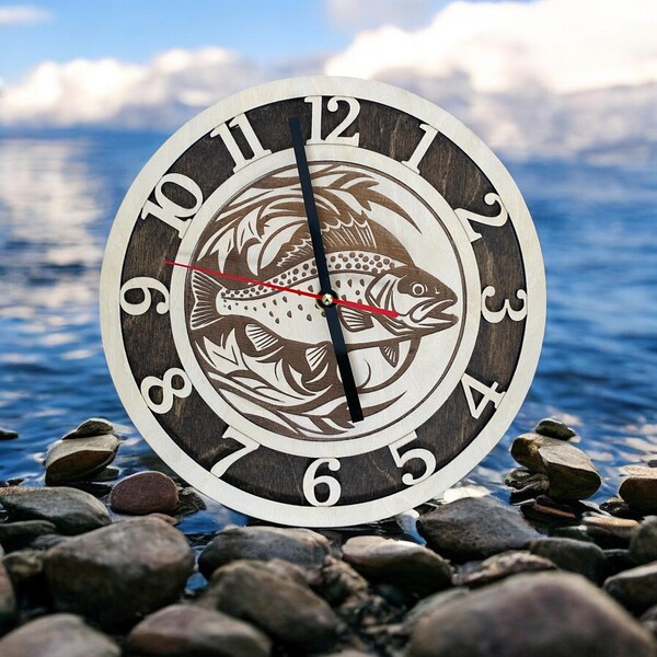 Fish Clock - Etsy