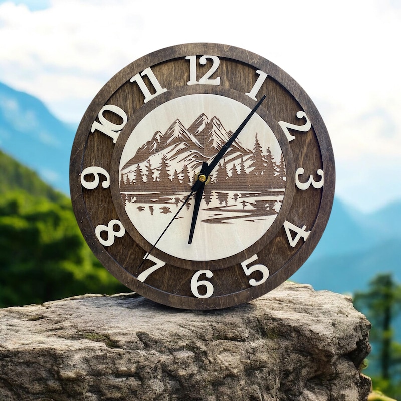 Camping Wall Clock - Etsy