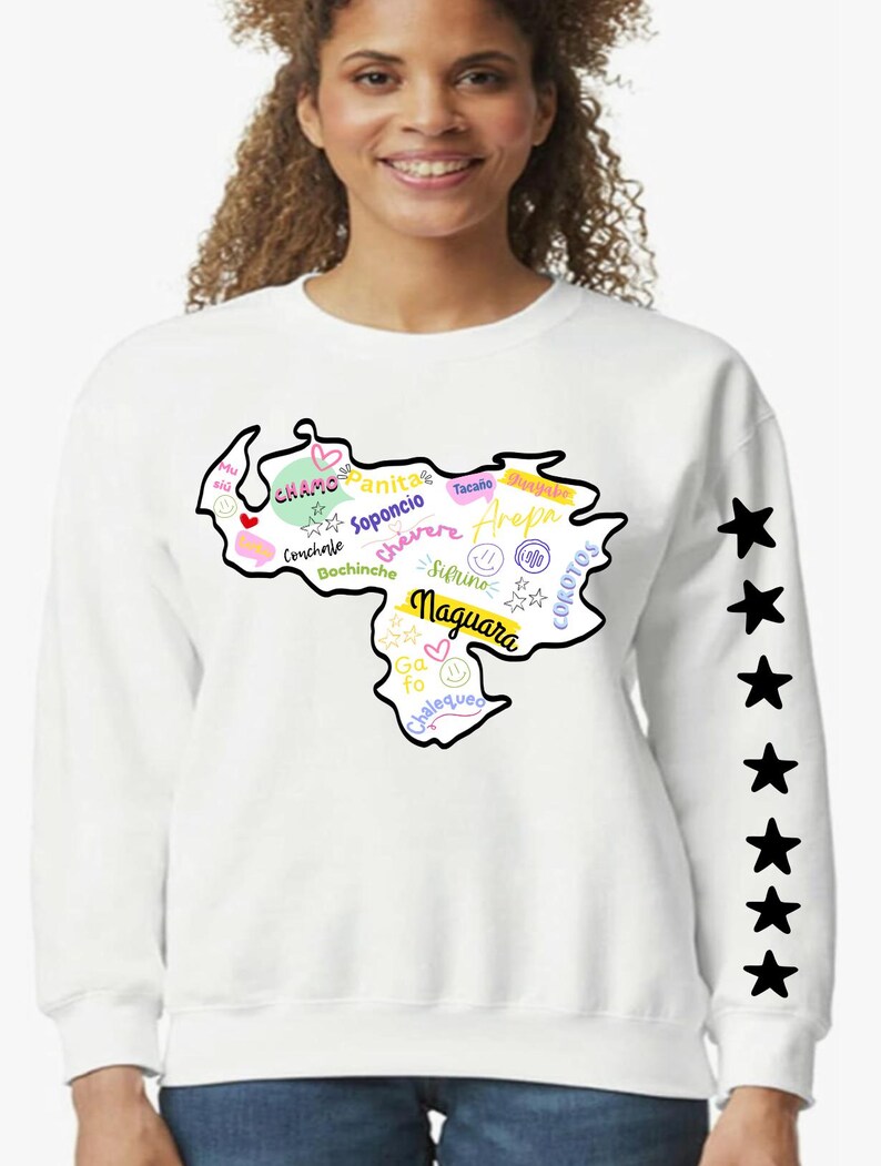 Venezuela Logo Color Map - Etsy