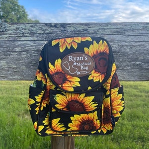 Sunflower Mini Backpack, Personalized Backpack, Personalized Gift ...