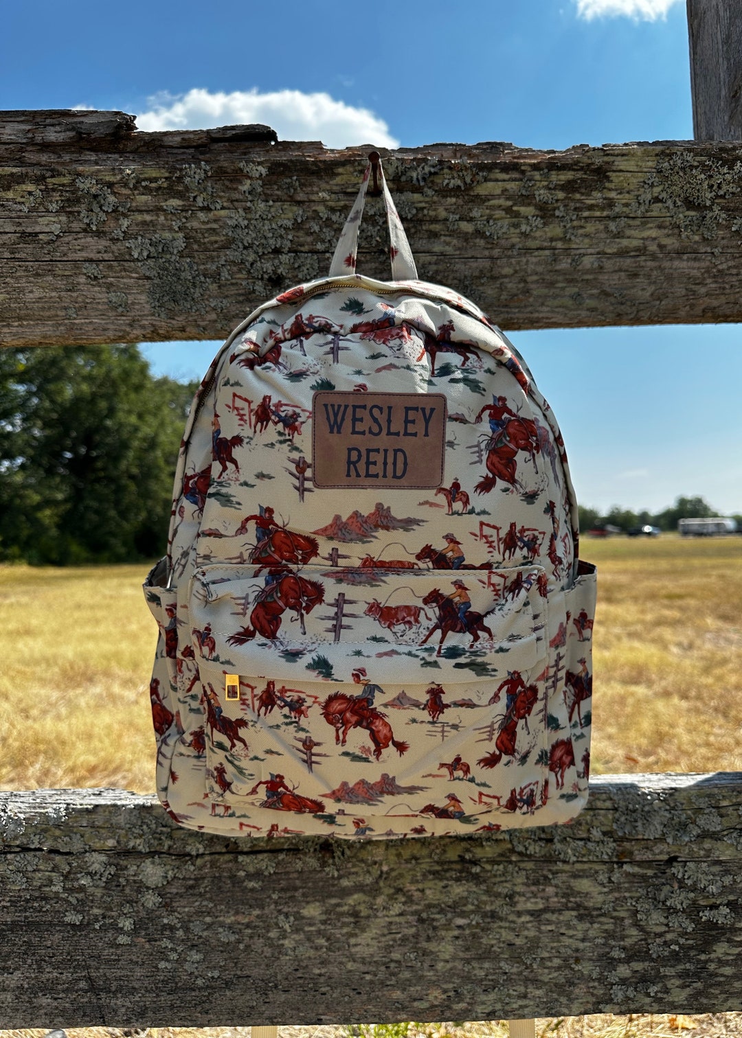 Cowboy Backpack,western Backpack, Cowboy School Bag,rodeo Backpack ...