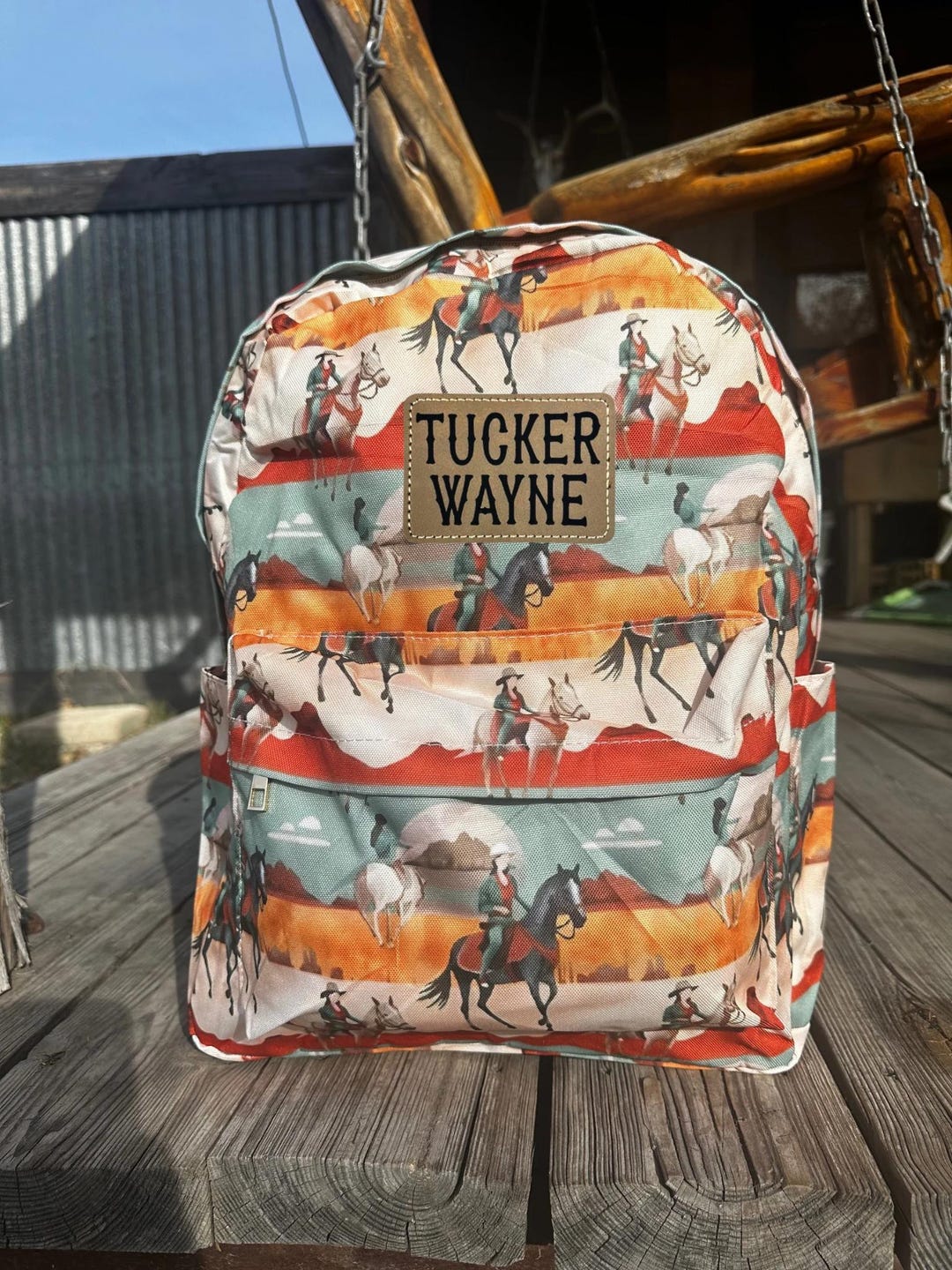 Cowboy Backpack,western Backpack, Cowboy School Bag,rodeo Backpack ...