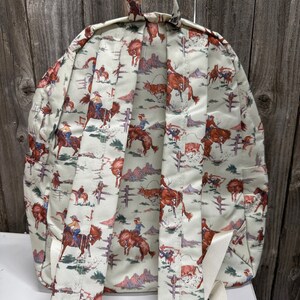 Cowboy Backpack,western Backpack, Cowboy School Bag,rodeo Backpack ...
