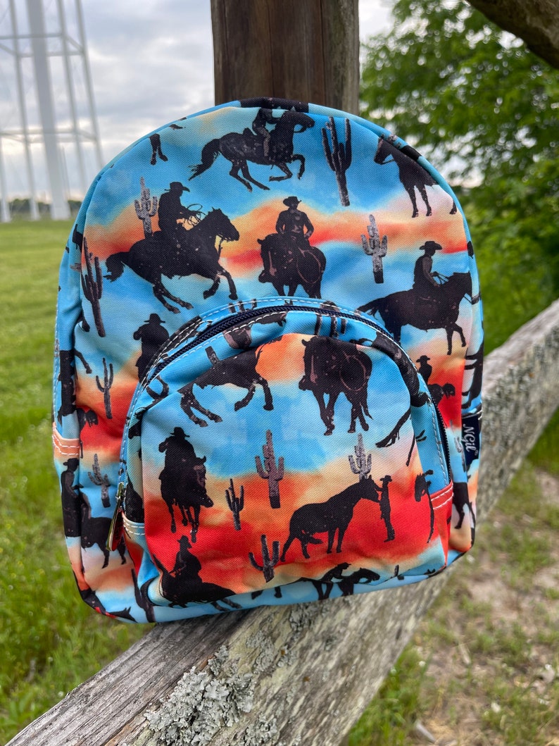 Cowboy Backpack Cowboy Mini Bacpack Western Backpack Cowboy - Etsy