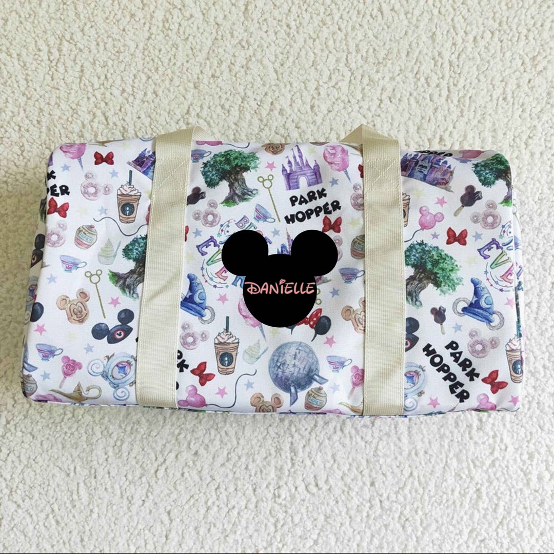 Disney Themed Bag,personalized Luggage,disney Gym Bag,disney Travel Bag ...