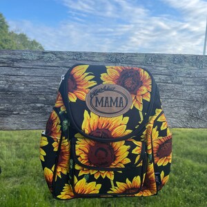 Sunflower Mini Backpack, Personalized Backpack, Personalized Gift ...