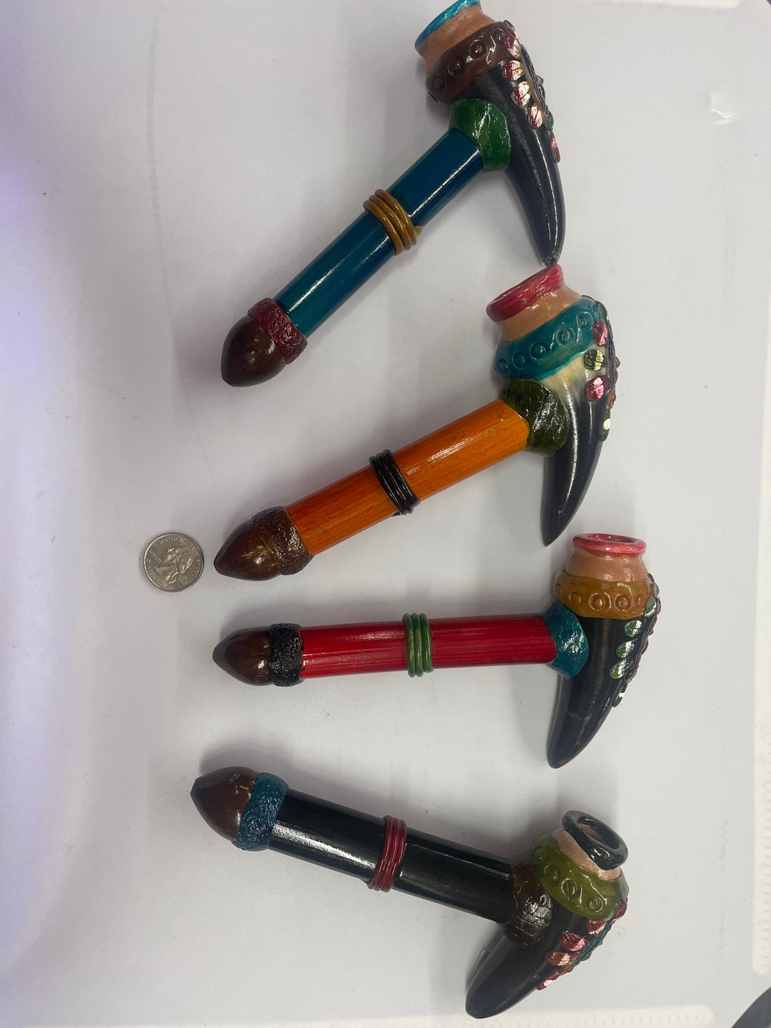Handcrafted Indian Hammer Pipe - Etsy