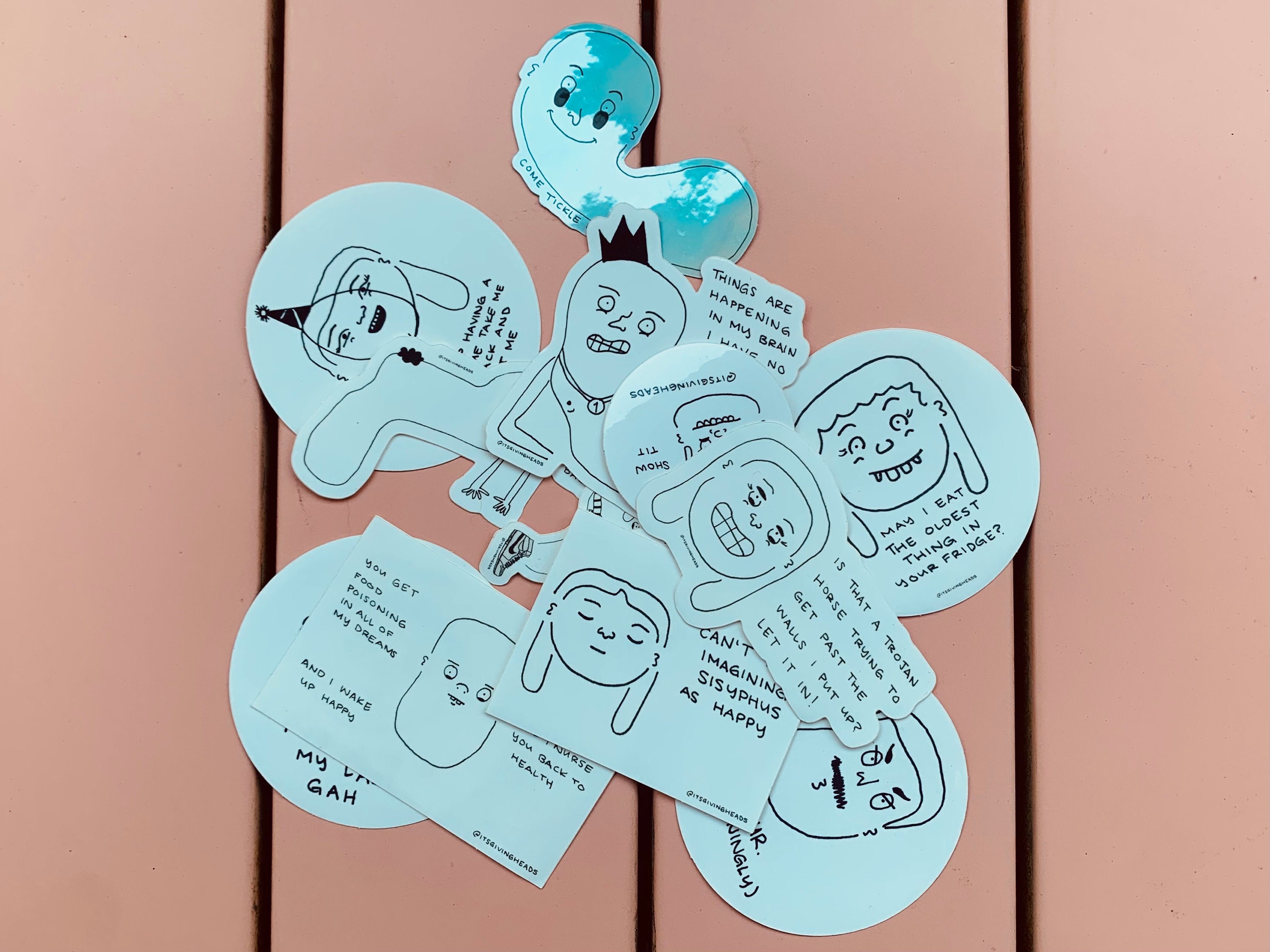 Bonjour Sticker - Etsy