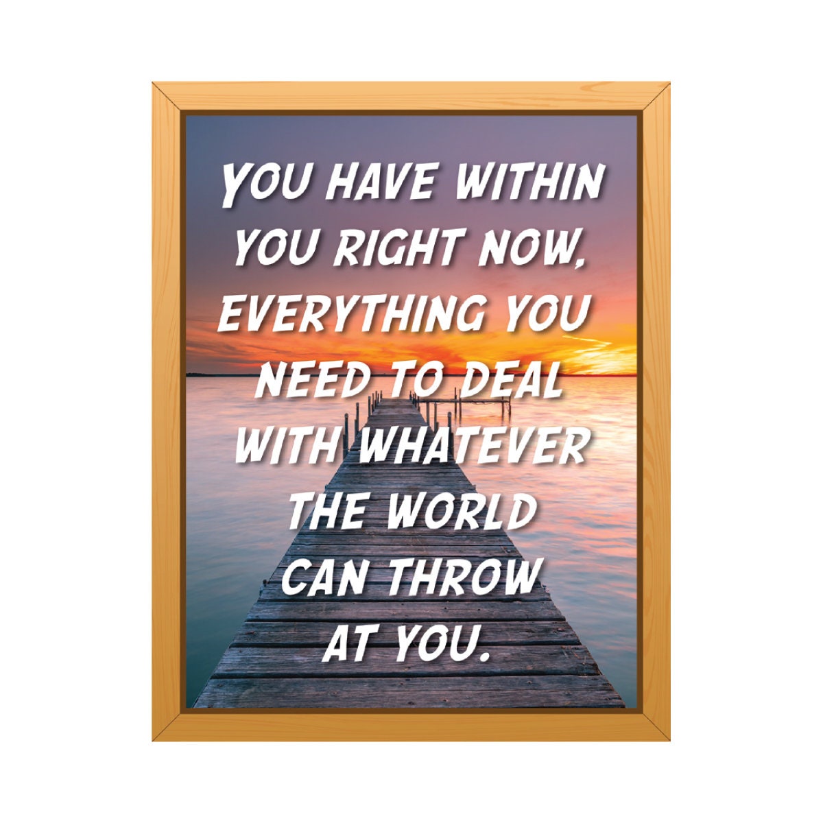 You Have Within You Right Now, Everything You Need Wall Art Decal ...