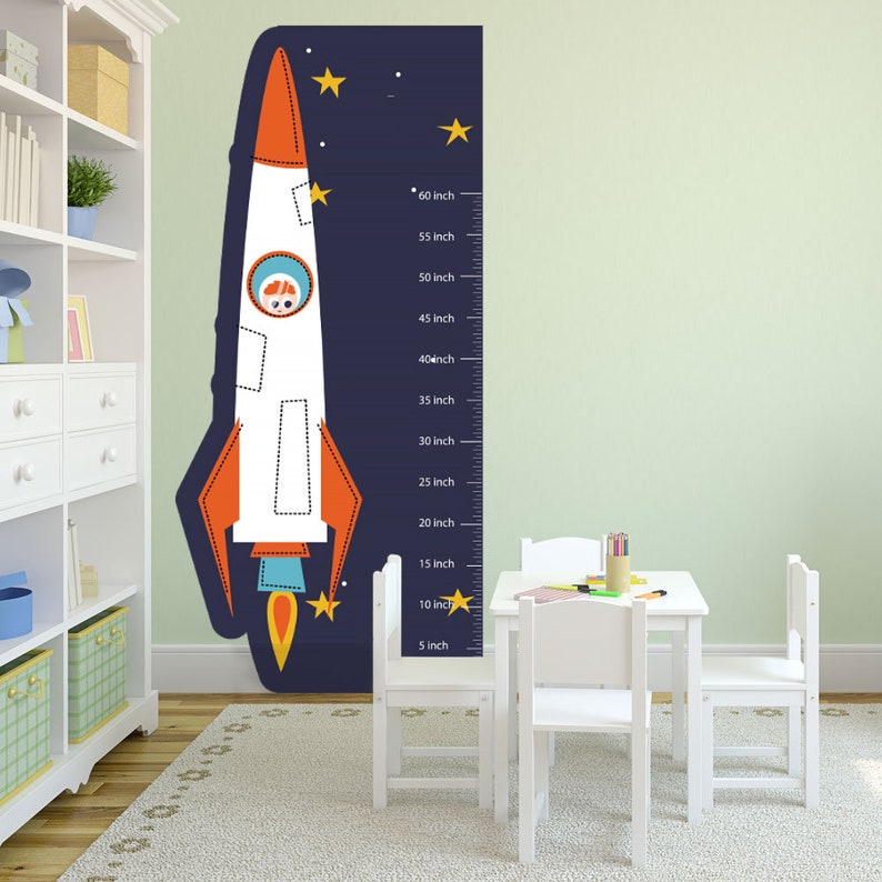 Kids Height Chart, Growth Chart Height Ruler, Height Measurement Chart ...