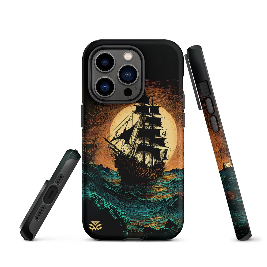 Pirate Ship Sailing in the Ocean Design Fit for Iphone 14 Pro - Etsy