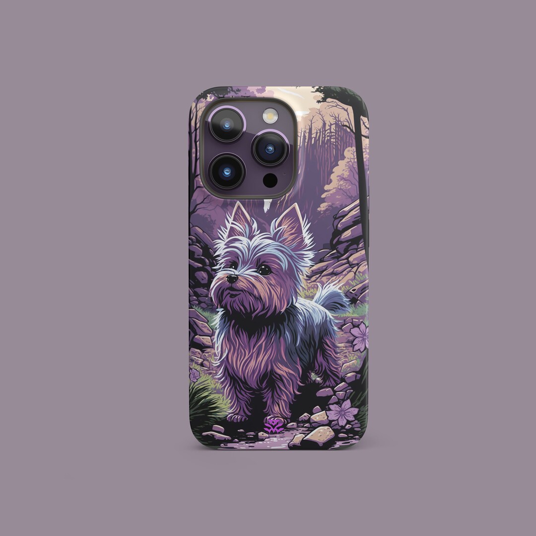 Yorkshire Terrier Dog iPhone Case | Cute & Protective Yorkie Design ...