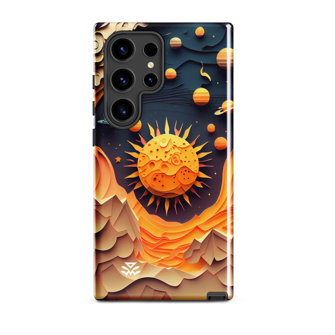 Samsung Case With Solar System Fit for Galaxy S24 Ultra, S24 Plus, S24 ...