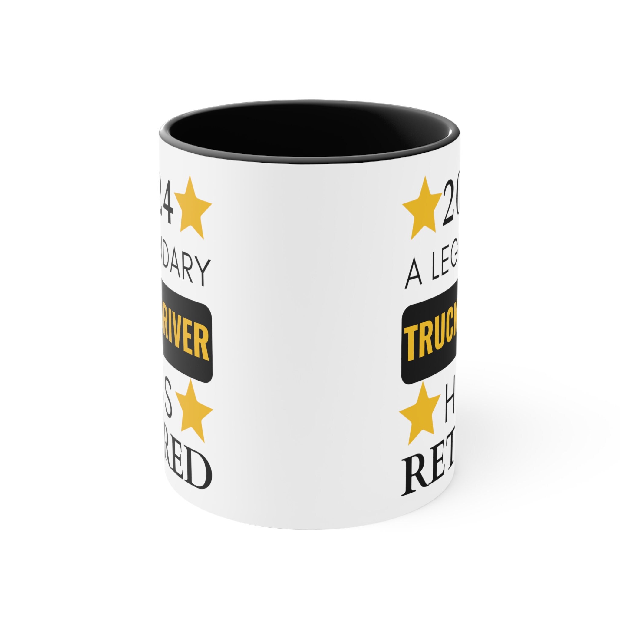 Truck Driver Retirement Gift, 2024 A Legendary Truck Driver Has Retired ...