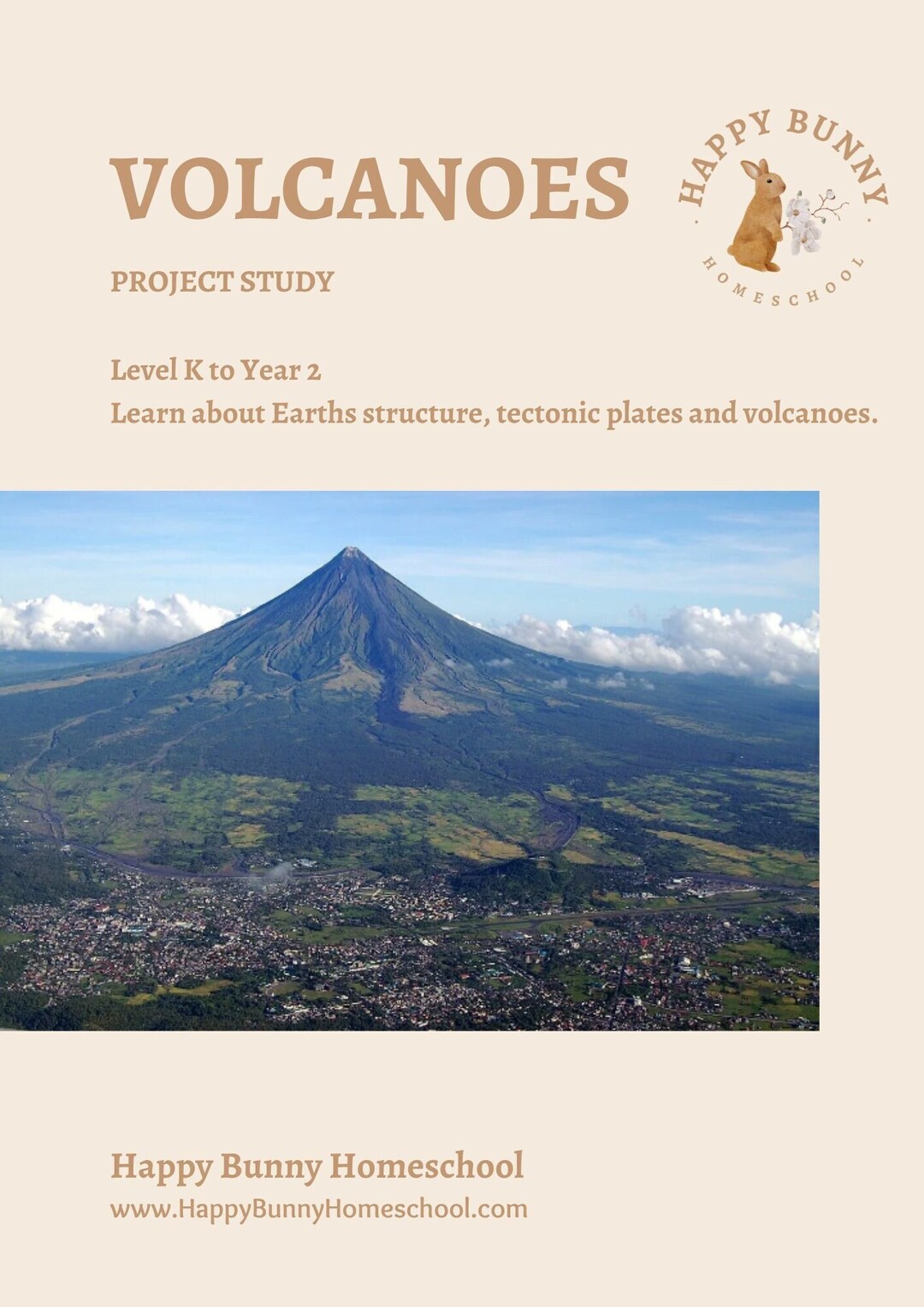 Volcanoes Project Study - Homeschool Science Geology Study - Etsy