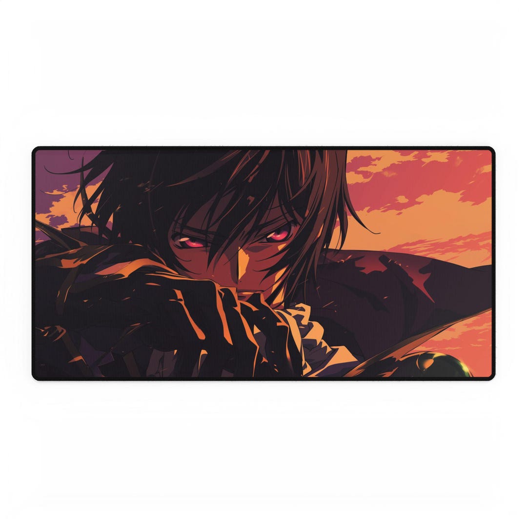Anime Gamer Desk Mats, Code Geass Otaku Gaming Pad, Computer ...