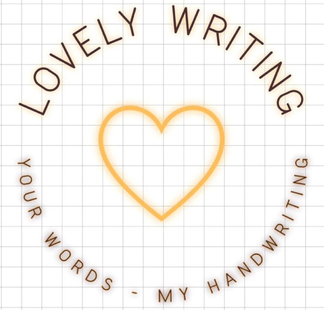 Handwritten Cards and Letters Handwritten Beautiful Writing Individual ...