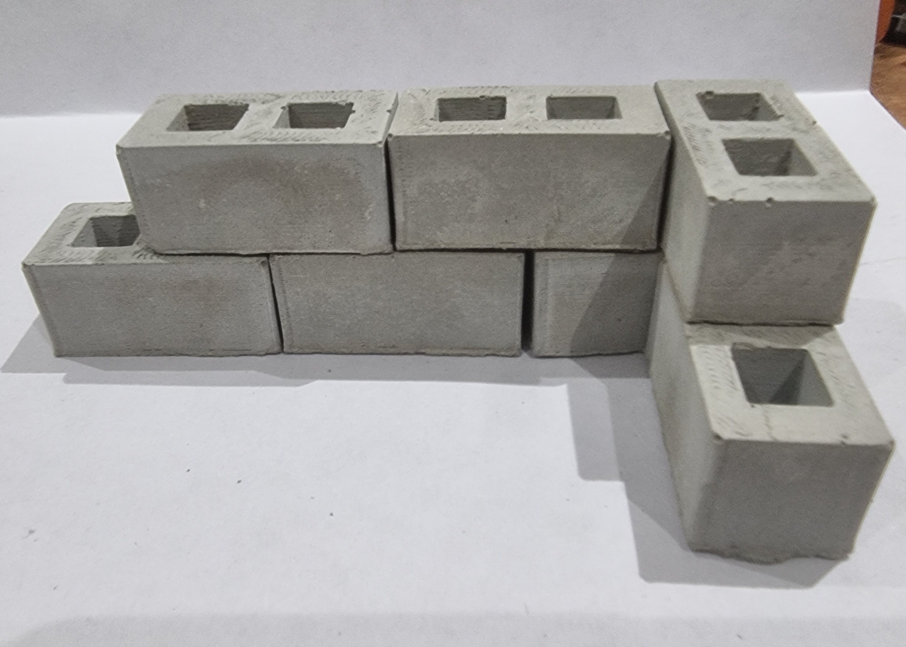 Mini Cinder Blocks Made of Concrete Superior Quality Extremaly Strong 1 ...