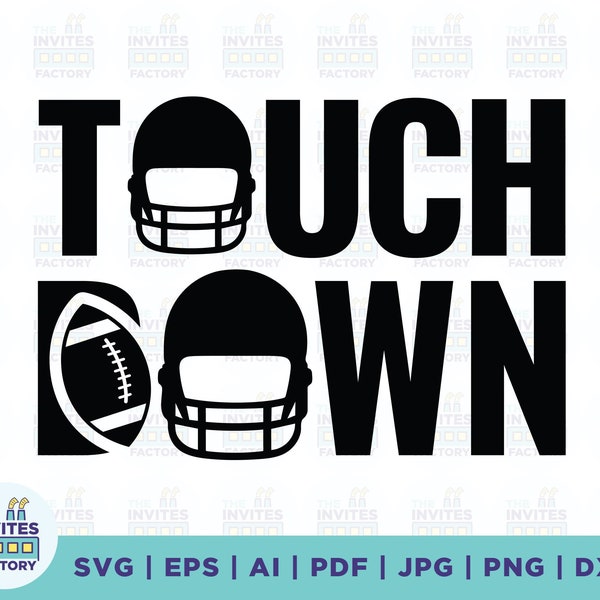 Touchdown Clipart - Etsy