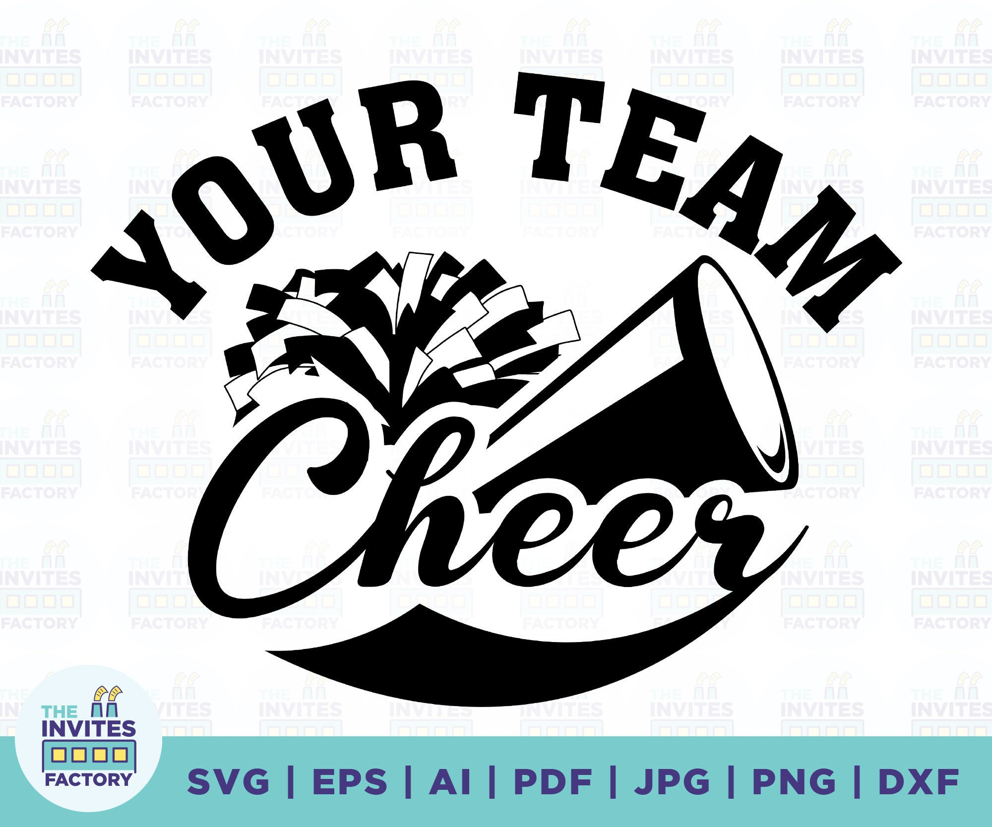 Cheer Svg Cheerleader Svg Cheerleading Shirt Design - Etsy