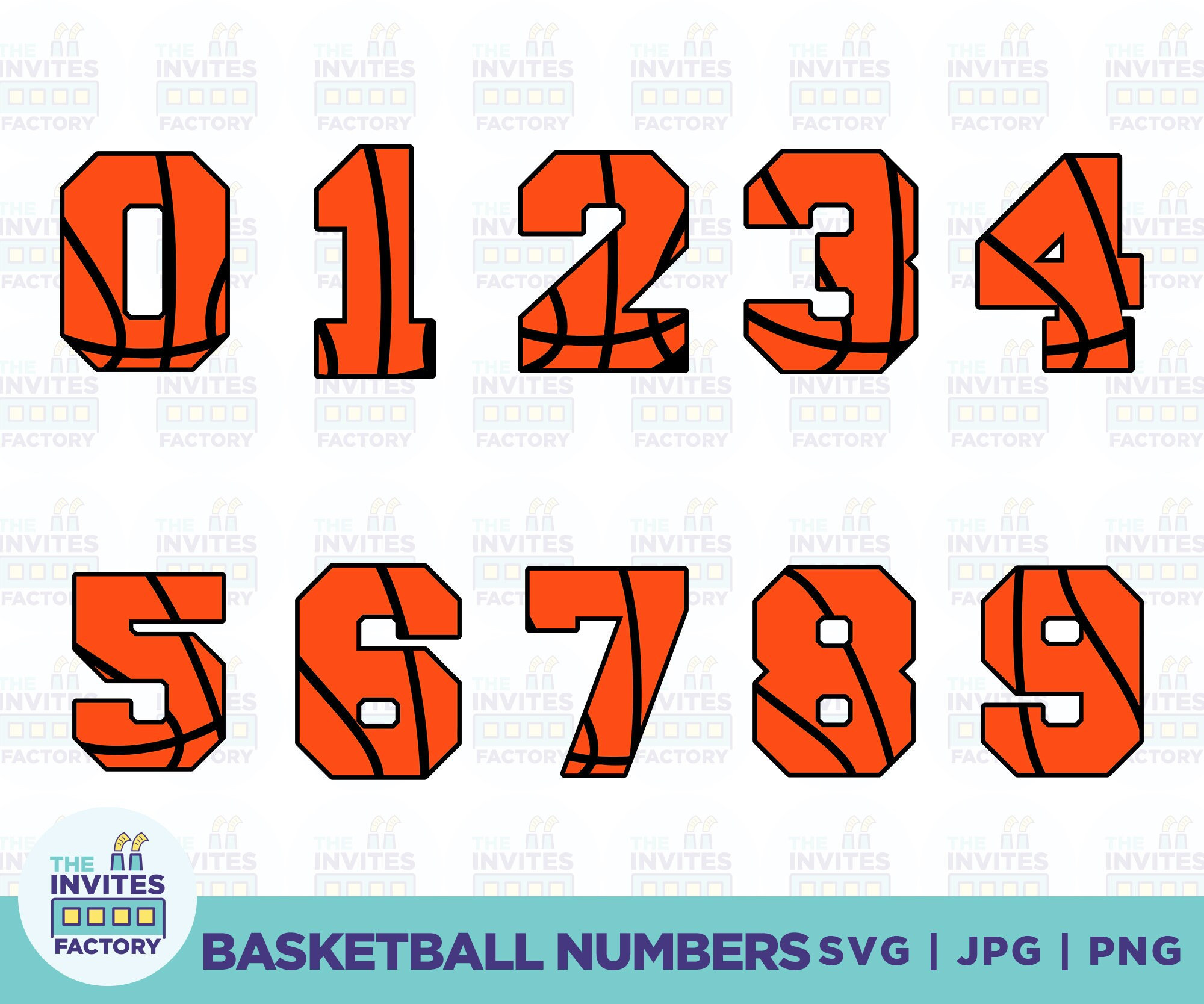 Basketball Numbers SVG Cut Files Commercial Use Instant - Etsy Basketball Numbers SVG Cut Files Commercial Use Instant - Etsy