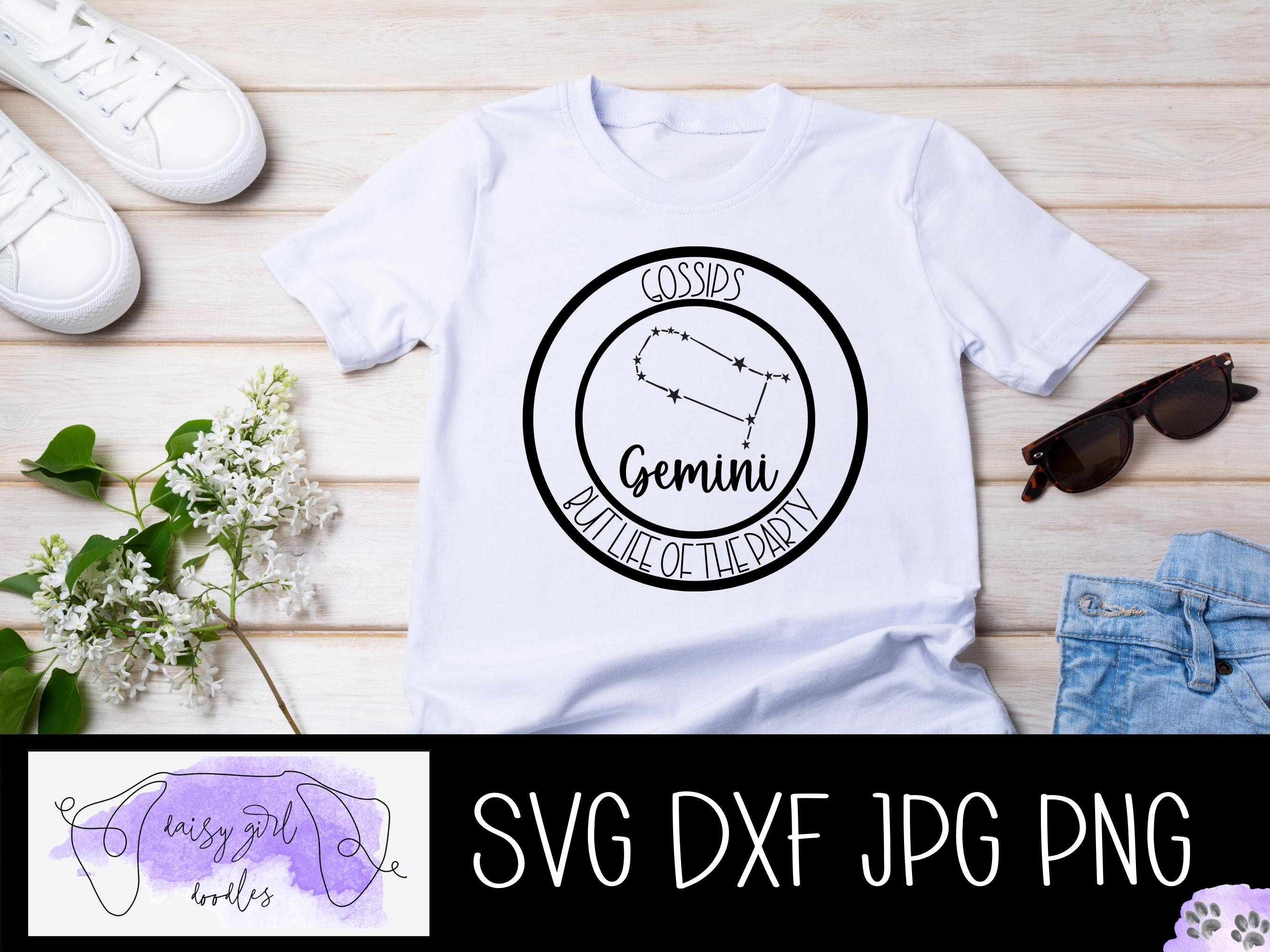 Gemini Svg Gemini Zodiac Sign Gemini Star Sign Horoscope - Etsy