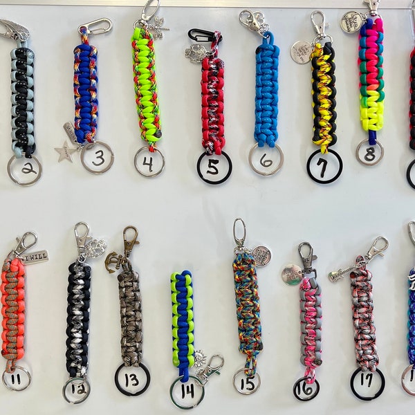 Paracord Key Ring - Etsy