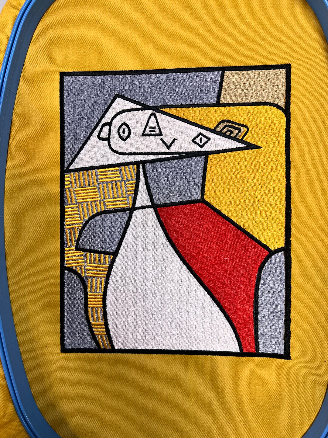 Embroidered Reproductions Famous Art Pieces - Etsy