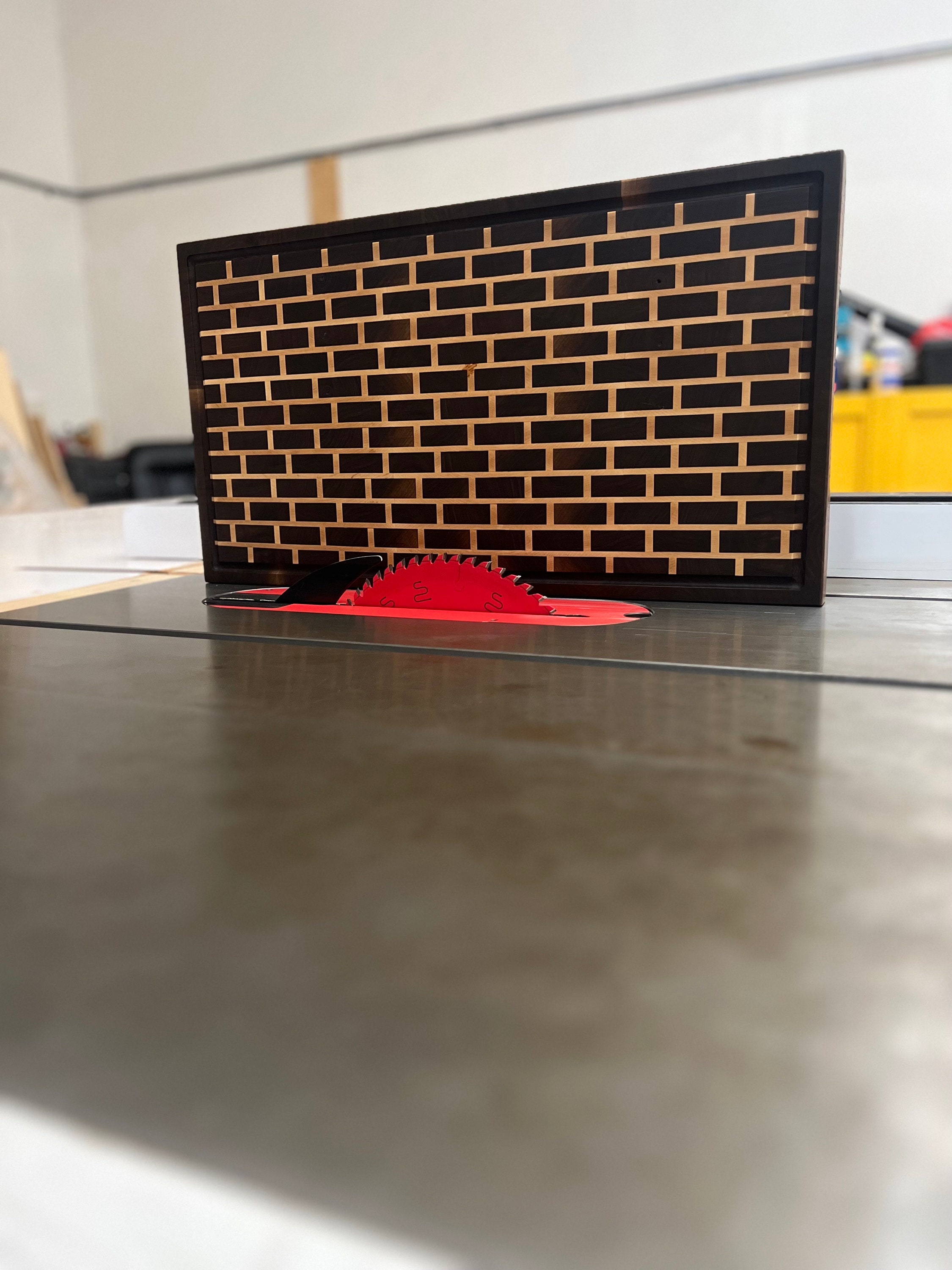 Brick Wall End Grain Chopping Board - Etsy