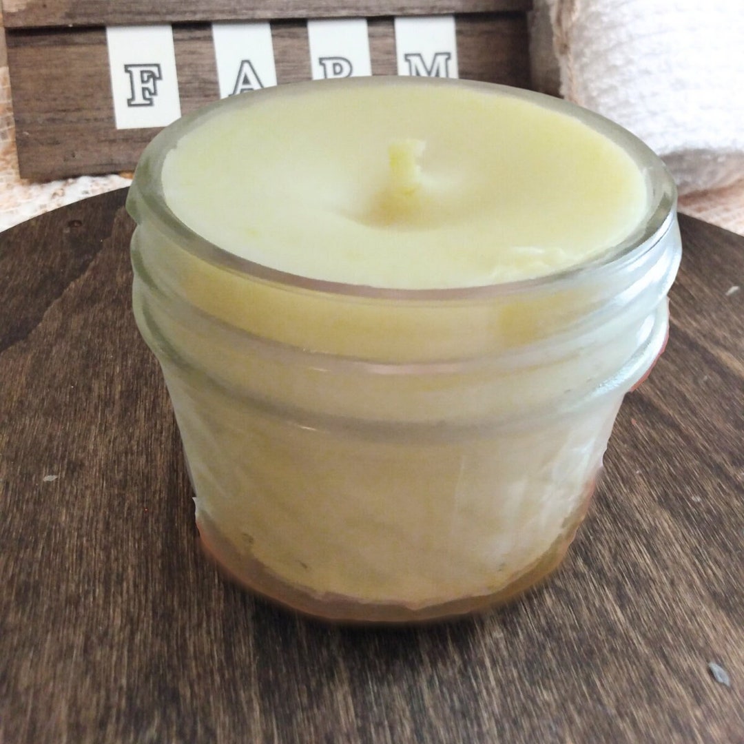 Tallow & Beeswax Candles - Etsy