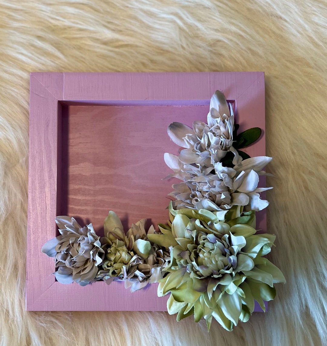 8X8 Wood Flower Sign - Etsy