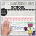 School Kindergarten Activity, Printable Letter Sound Fluency Strips ...